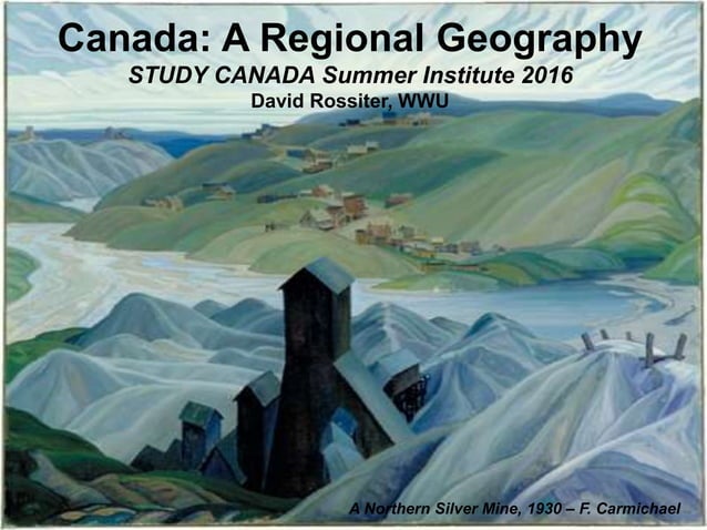 A Regional Geography of Canada | PPT