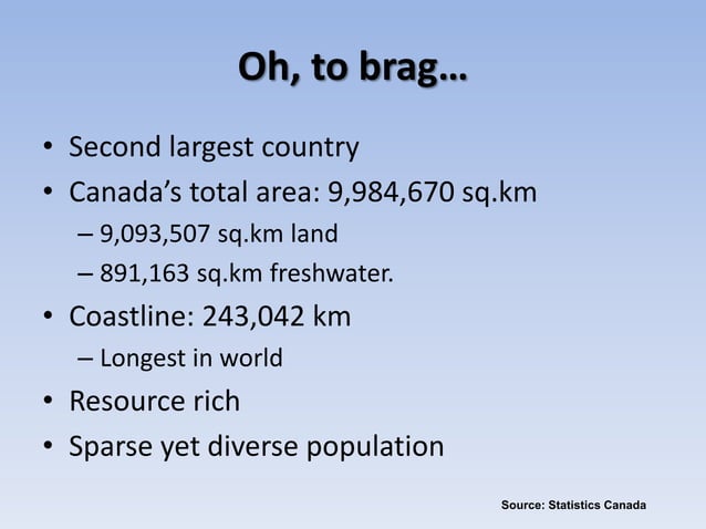 A Regional Geography of Canada | PPT