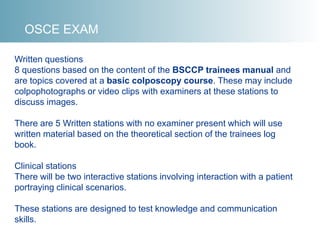 Ameli Tropé - Training and exit assessment – the case for training in colposcopy | PPT