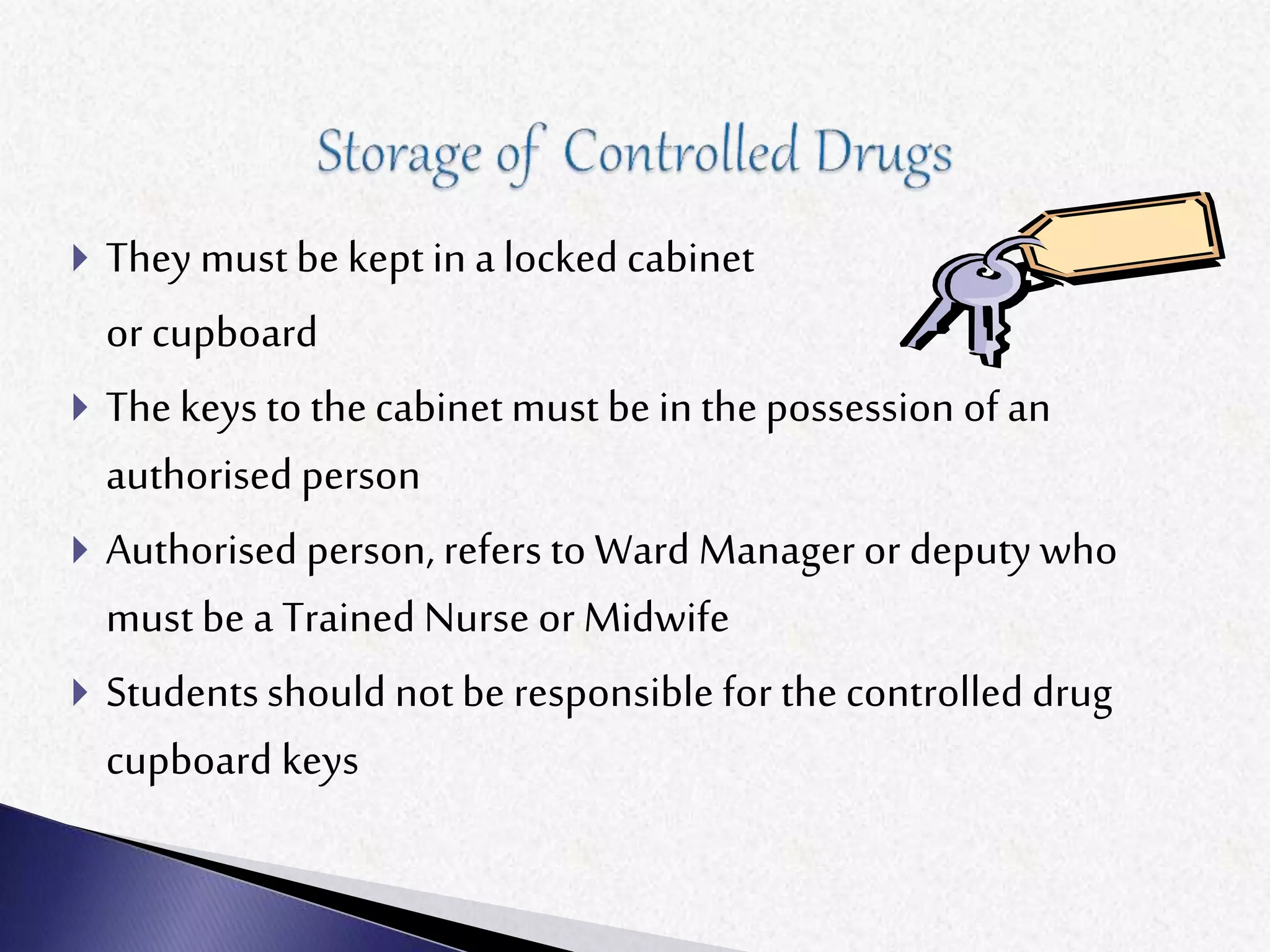 Drug Storage & Maintenance | PPTX