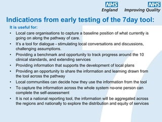 7DayServices self assessment tool | PPT