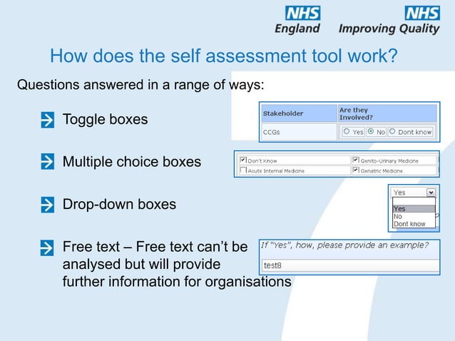 7DayServices self assessment tool | PPT