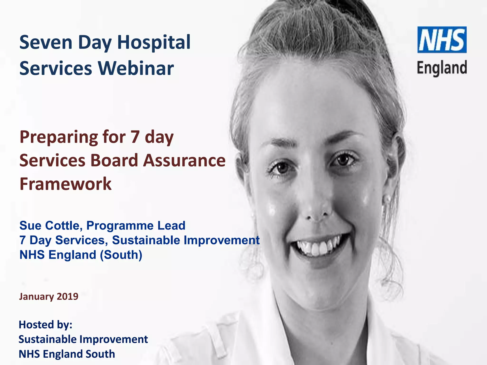 Preparing for the Board Assurance framework for 7DS with guest speaker ...