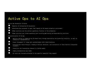 Mini-Track: AI and ML in Network Operations Applications | PPT
