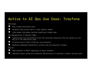 Mini-Track: AI and ML in Network Operations Applications | PPT