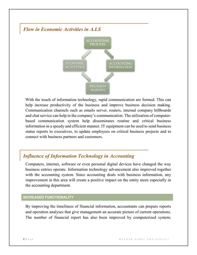 accounting & info techno | PDF