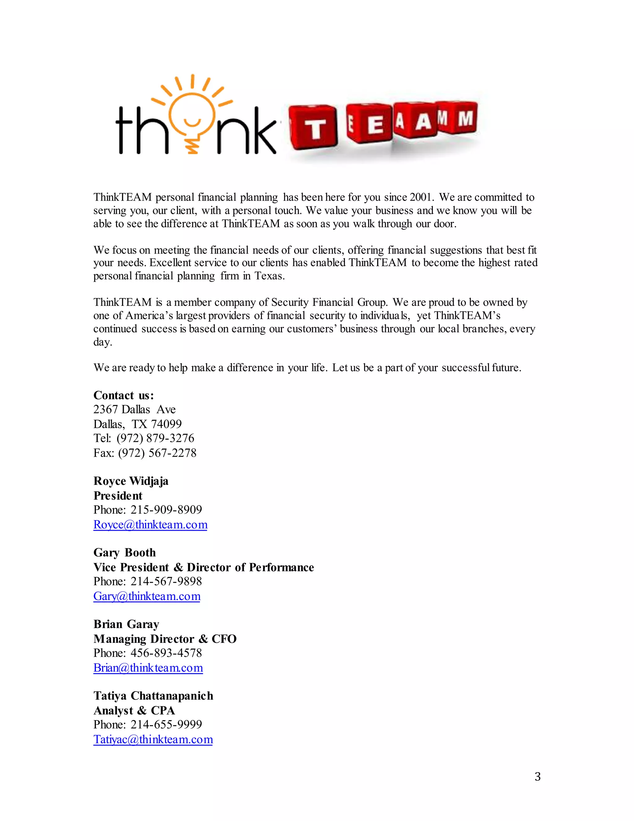 Case 1 Final PFP | PDF