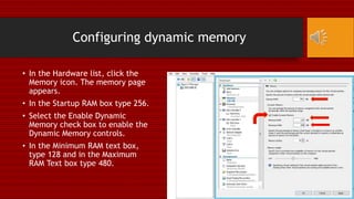 Server 2012 R2: Creating and Configuring Virtual Machine Settings | PPT
