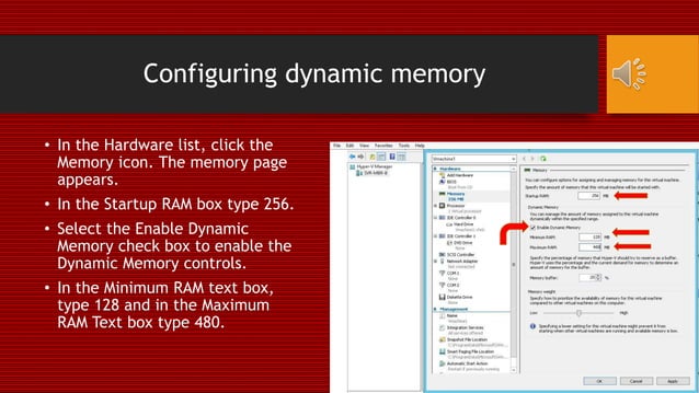 Server 2012 R2 Creating And Configuring Virtual Machine Settings Ppt