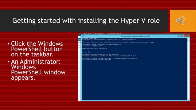 Server 2012 R2: Creating and Configuring Virtual Machine Settings | PPT