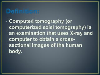 Ct scan | PPT