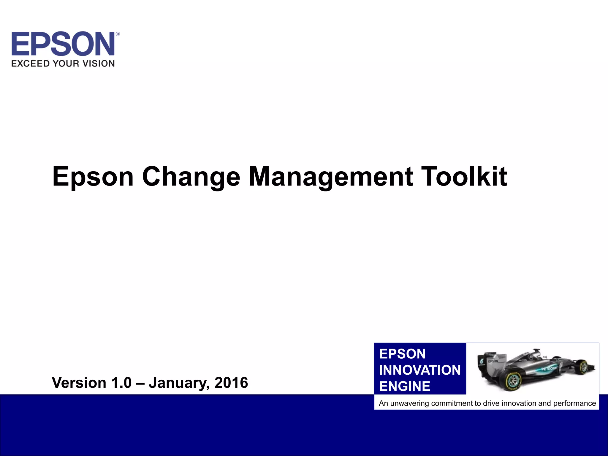 Change Management Toolkit_Final v1.0 | PDF