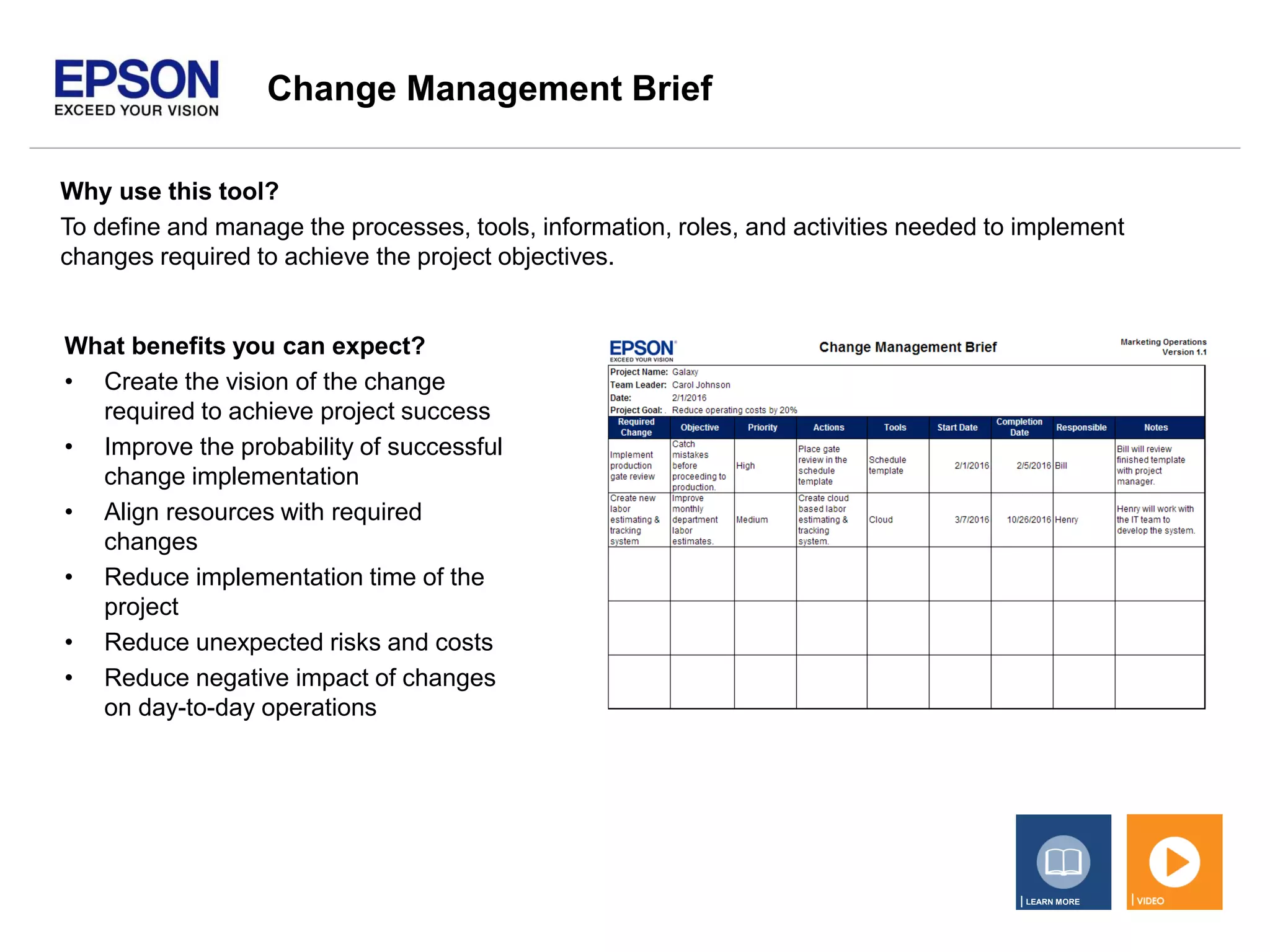 Change Management Toolkit_Final v1.0 | PDF