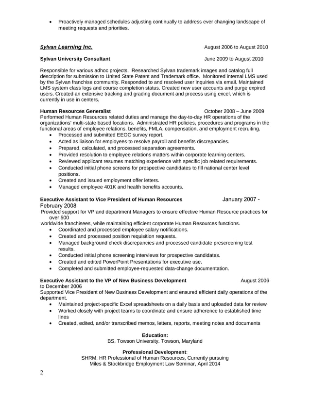 Dawn M Barnes Resume 2014 | PDF