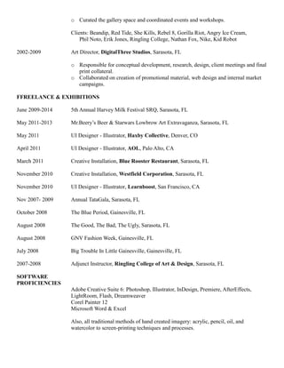 Kyle Cross Updated Resume 2014 | PDF