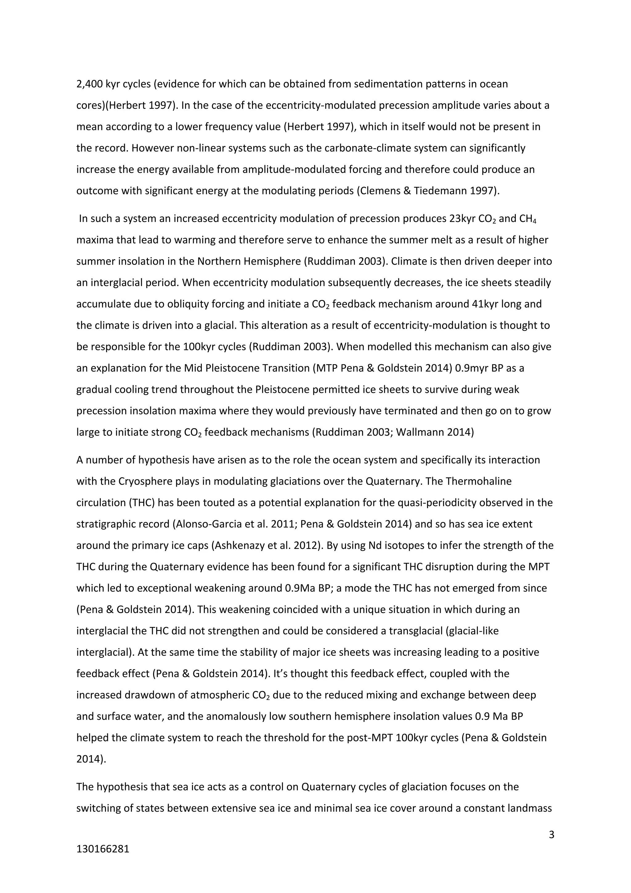 Quaternary cycles | PDF