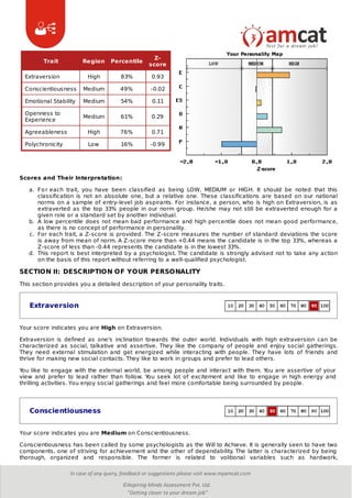 amcat report card | PDF