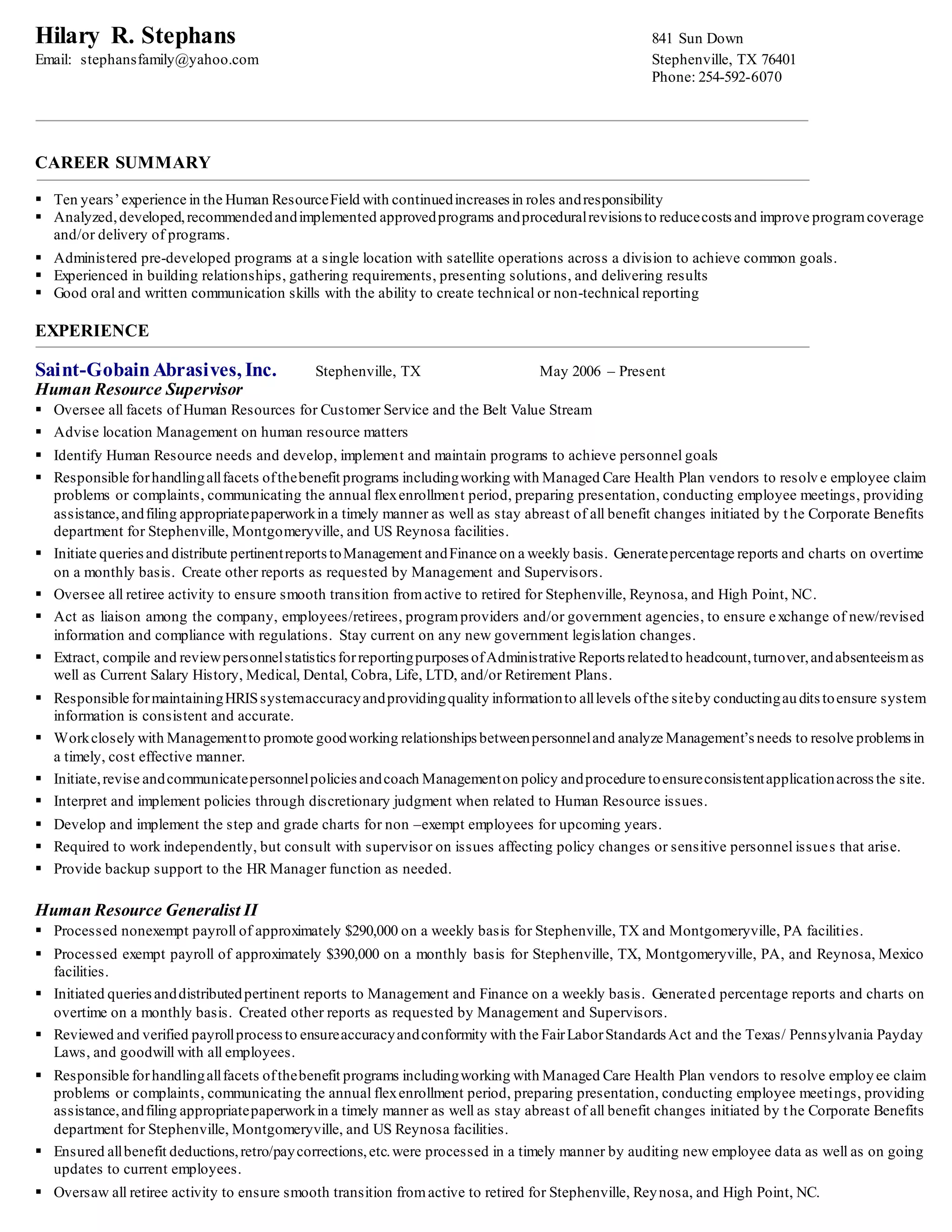 Hilary Stephans Resume | DOCX