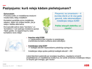 ABB E290 impulsa releji | PDF