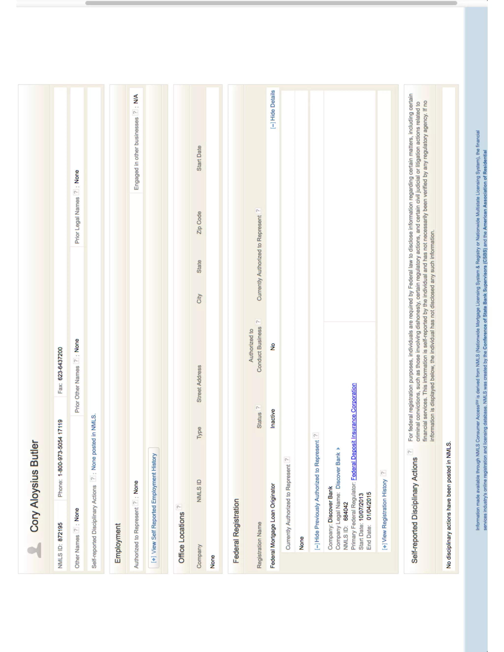 NMLS Information | PDF