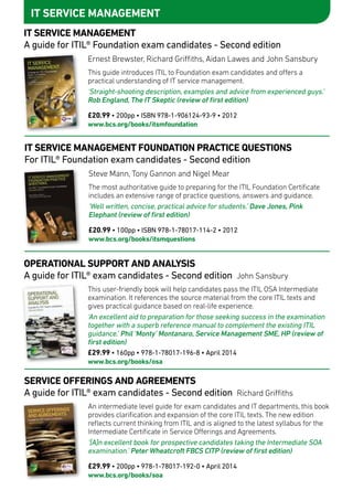 BCS Books Catalogue Oct14 to Mar15 | PDF | IT and Internet Support ...