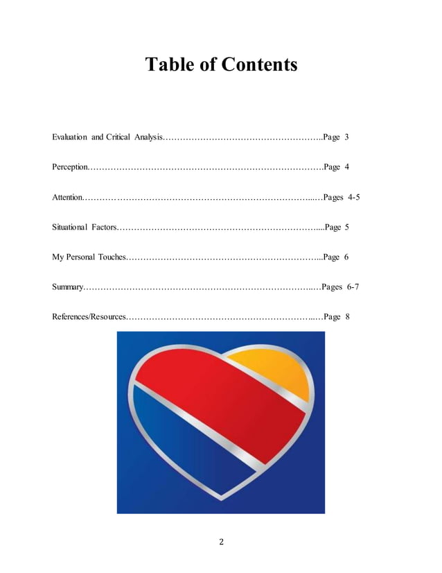 Southwest:Consumer Lens | PDF