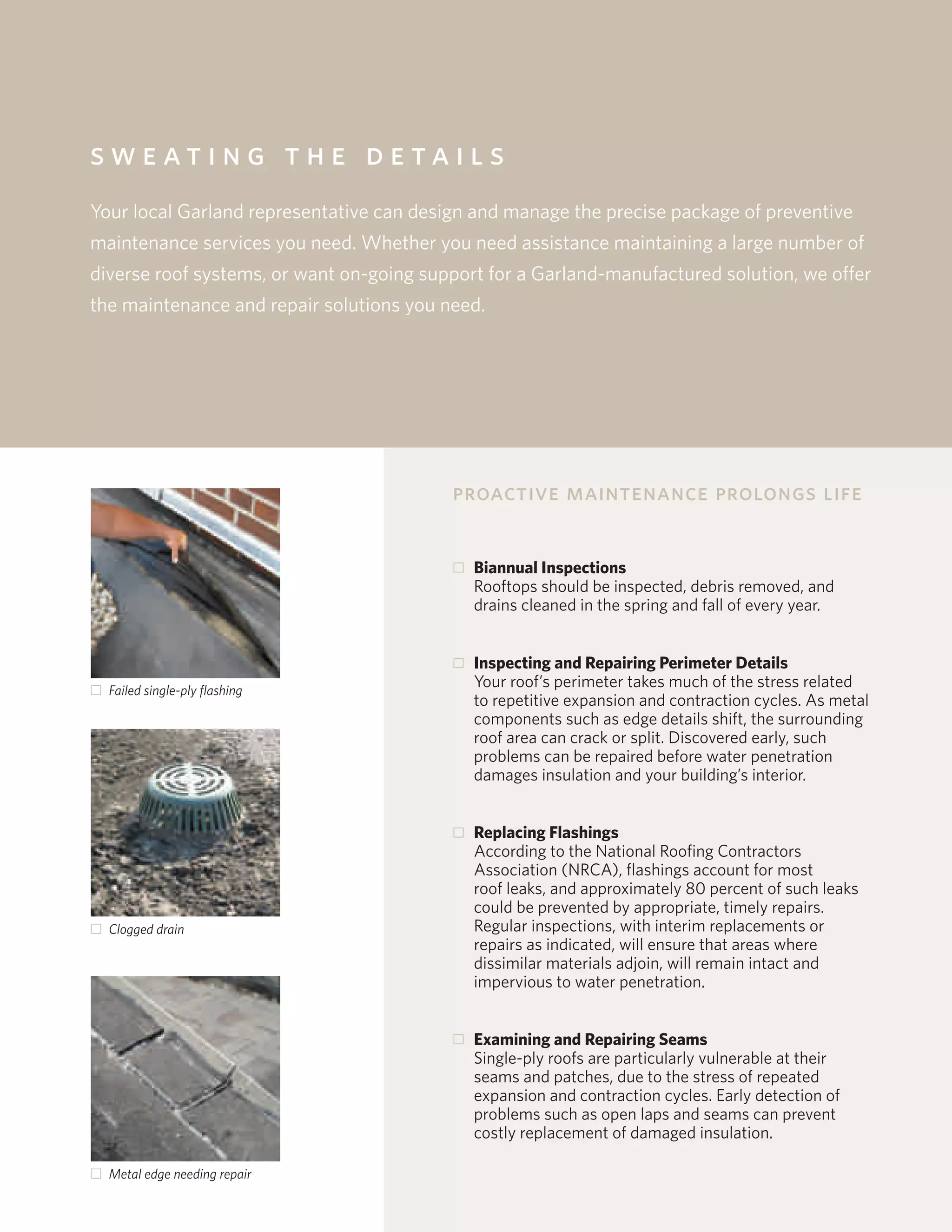 Garland Preventive Maintenance Brochure | PDF | Home Improvement | Home ...