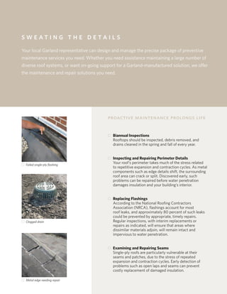 Garland Preventive Maintenance Brochure | PDF