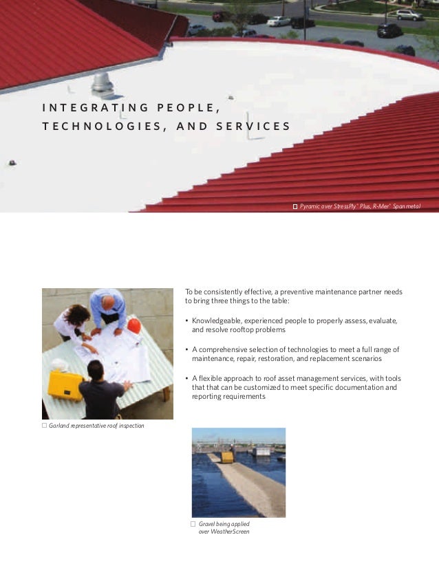 Garland Preventive Maintenance Brochure