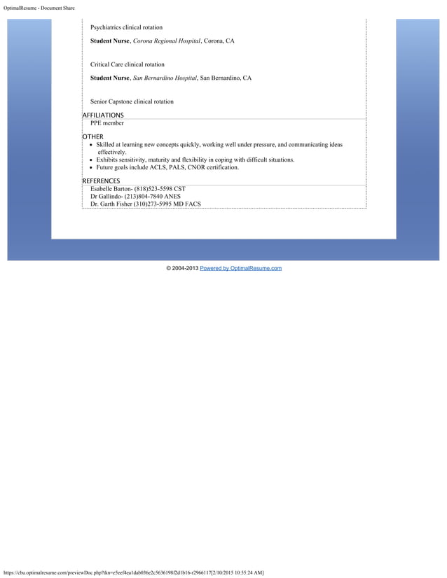 OptimalResume | PDF