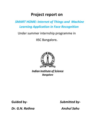 project report on IoT | PDF