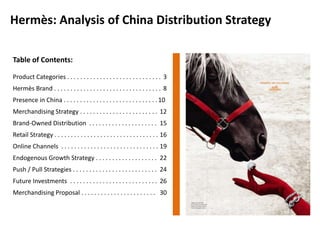 Hermes - China Merchandising Strategy | PPTX