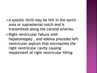 Aortic stenosis | PPTX