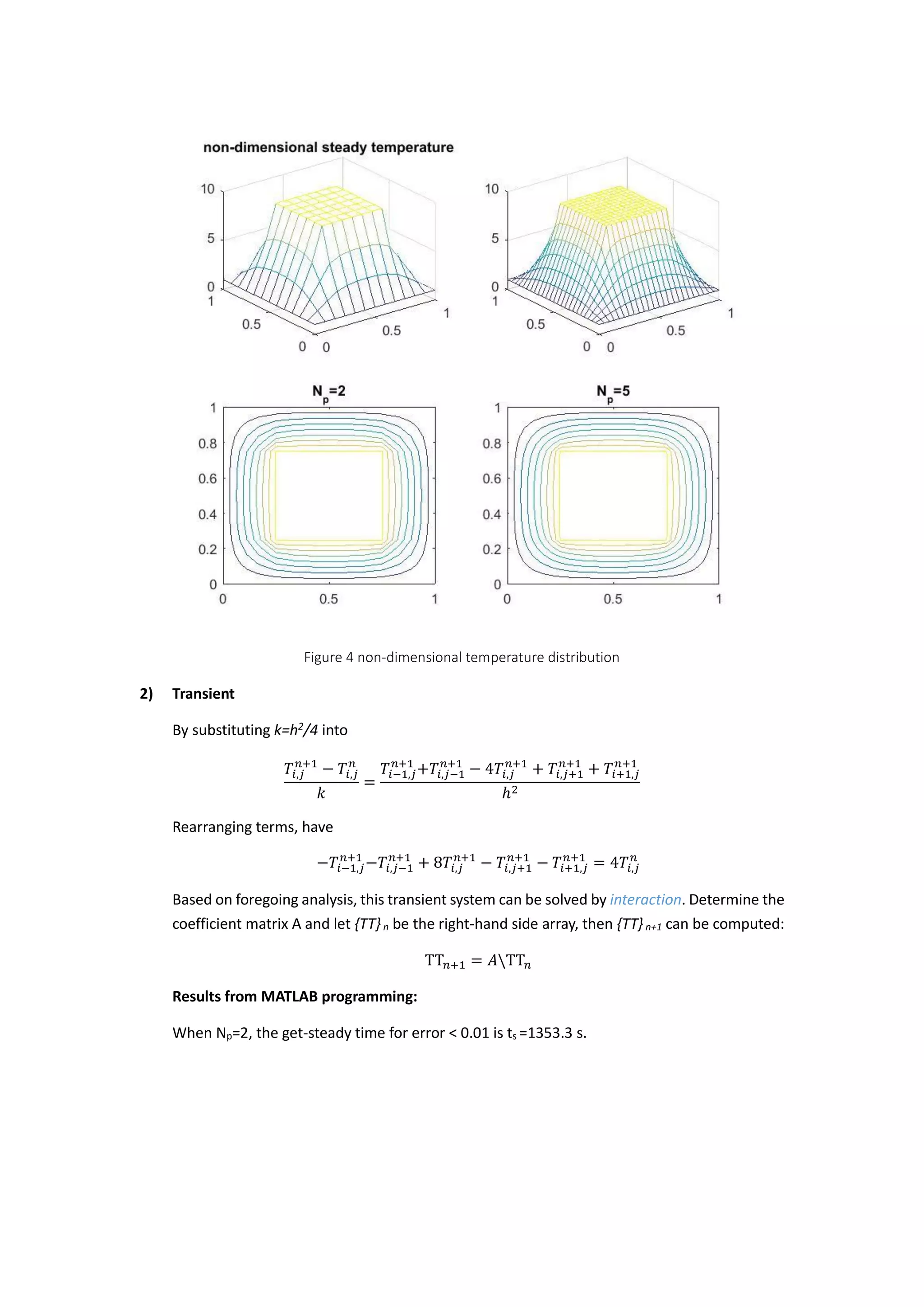 Heat Conduction Simulation with FDM | PDF | Physics | Science