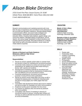 A. Dirstine Resume | PDF