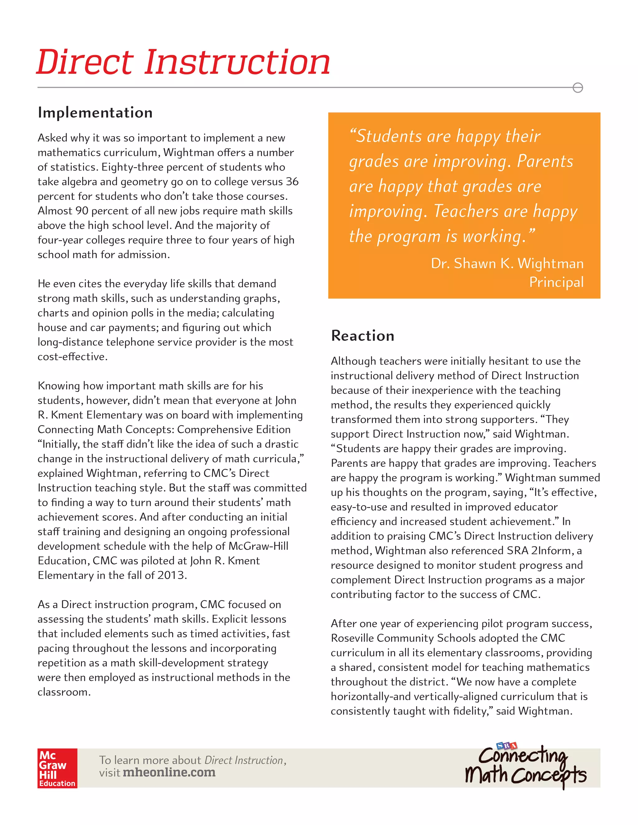 John-Kment-Elementary-Profile-of-Success | PDF