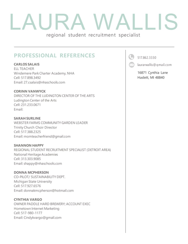 References Emma 2015 | DOCX