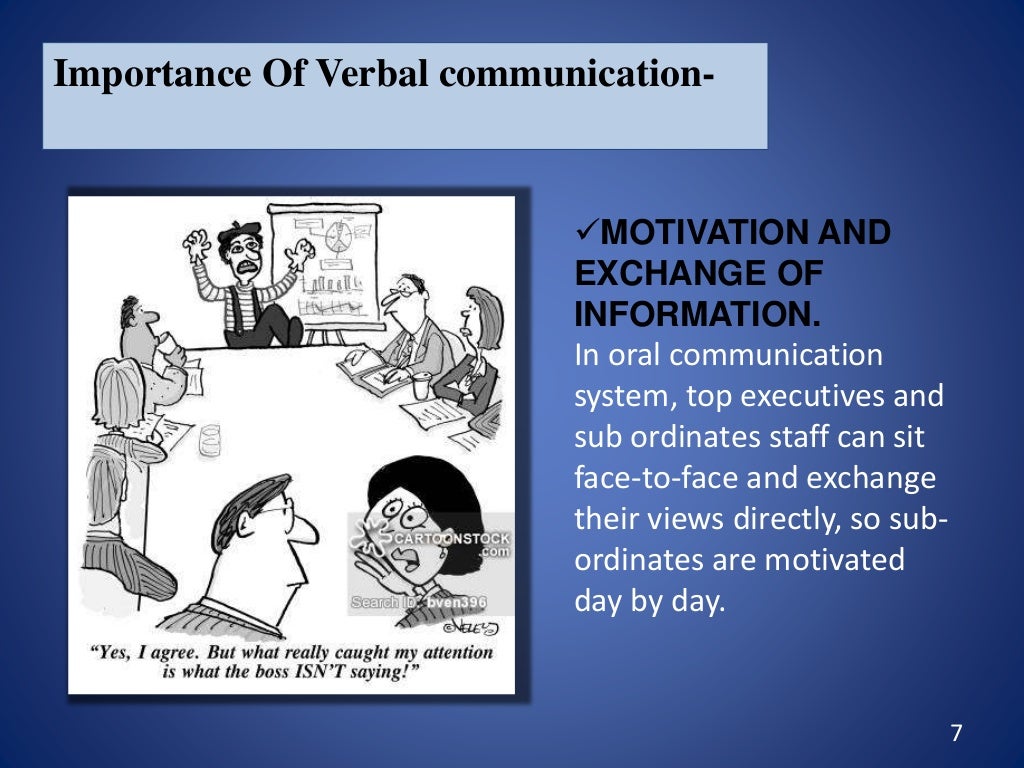 Verbal vs non verbal communication. Verbal vs non verbal communication.