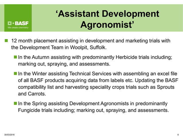 BASF presentation | PPTX | Agriculture | Industries