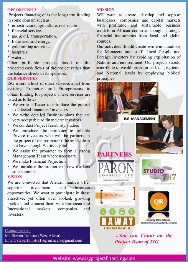 ISG INTRODUCTION LEAFLET