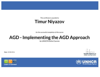 Implementing AGD Approach | PDF