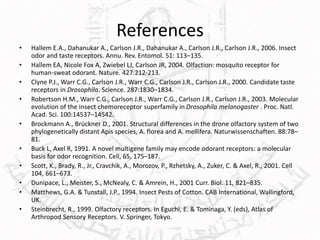 Genomics of Insect Chemoreception | PPT