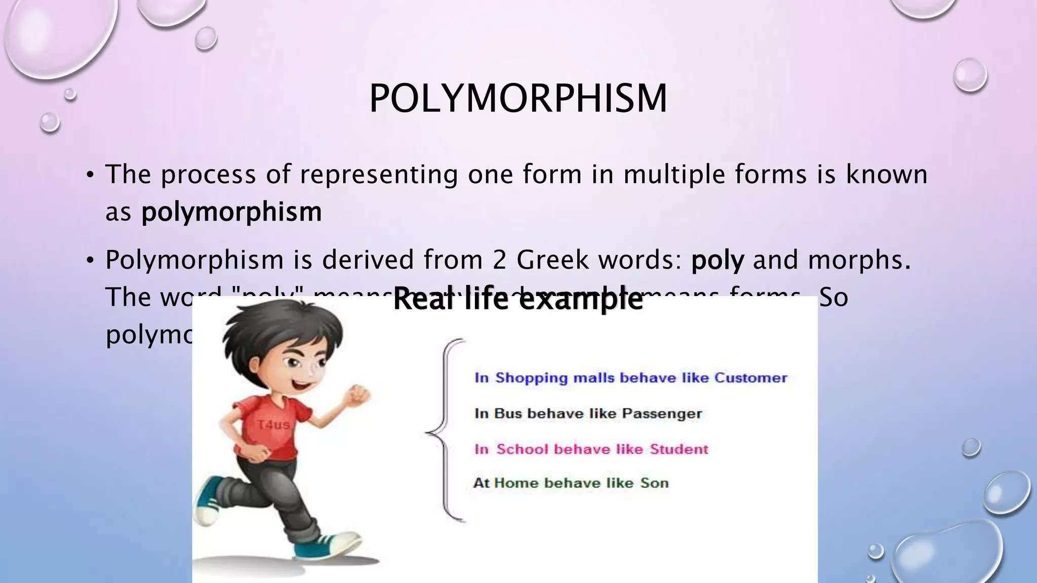 polymorphism ppt | PPTX