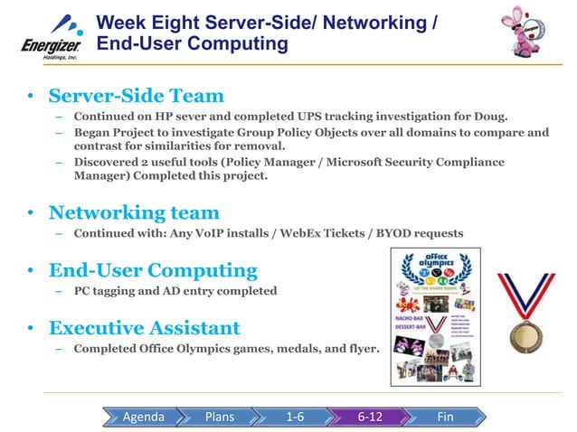 What I learned at Energizer | PPT