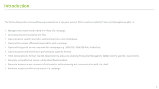 XBOX - Online Ads - Workflow and Documents | PPT