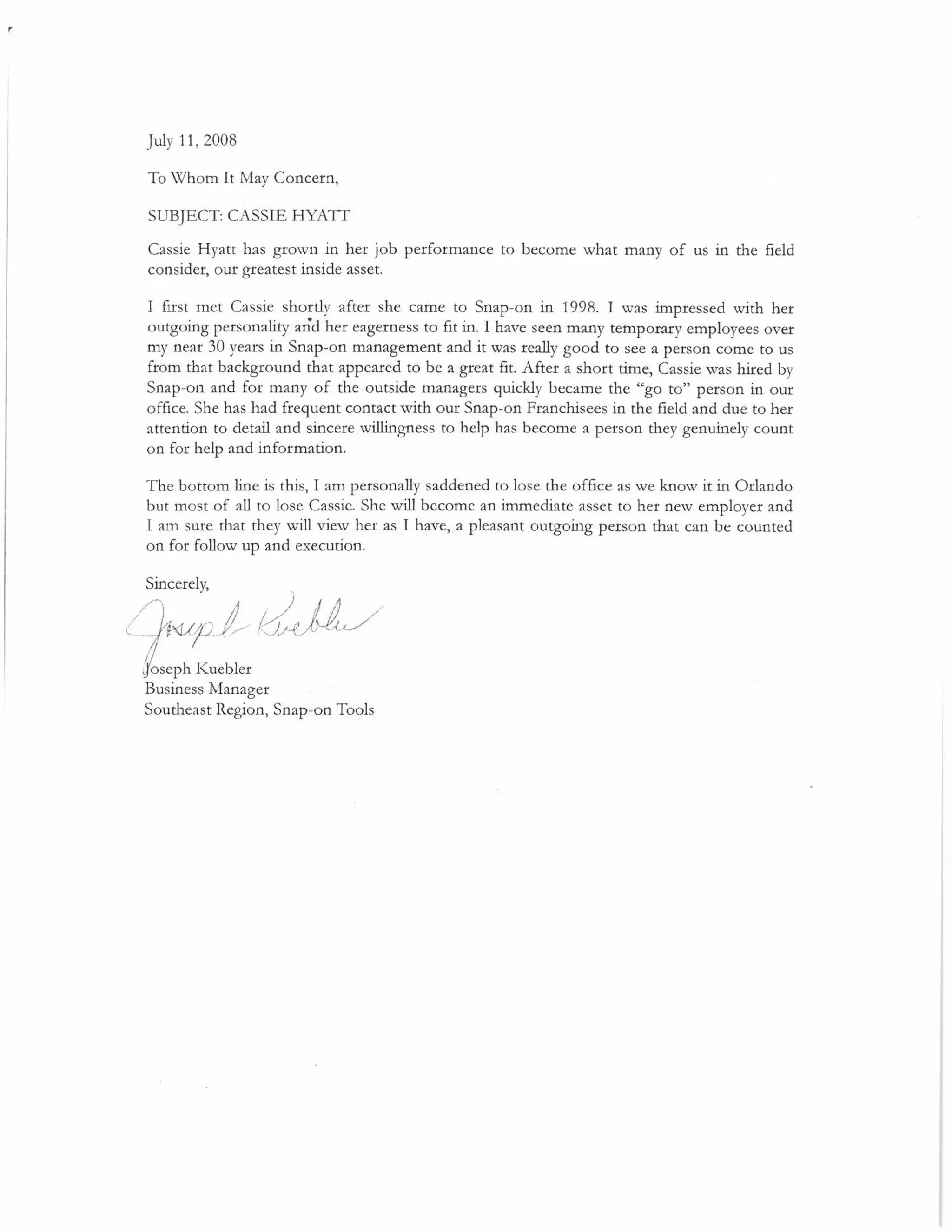 Letter of Recommendations | PDF