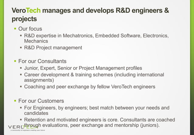 VeroTech_presentation | PDF