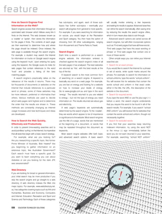 How to Use A Search Engine Effectively | PDF