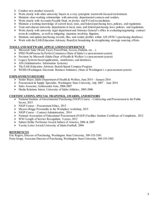 Resume - March 2016 | PDF