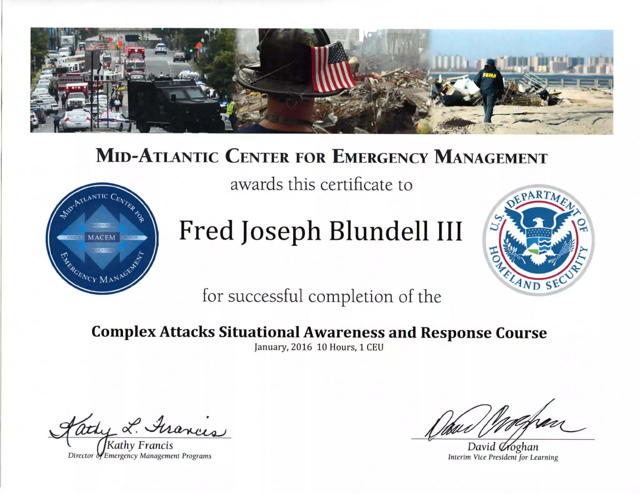 FEMA MGT-422-W Complex Attack Situational Awareness | PDF
